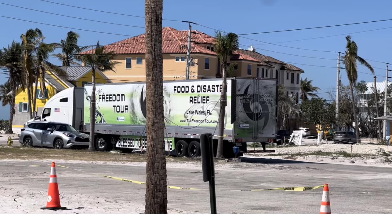 The Freedom Tour: Real Relief Never Stops - Hurricane Ian Disaster Relief