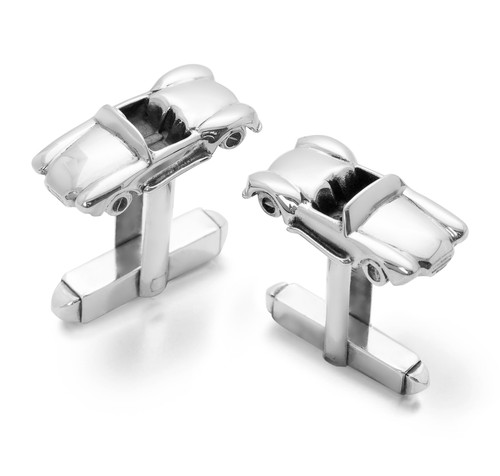 Sterling Silver AC Cobra Cufflinks