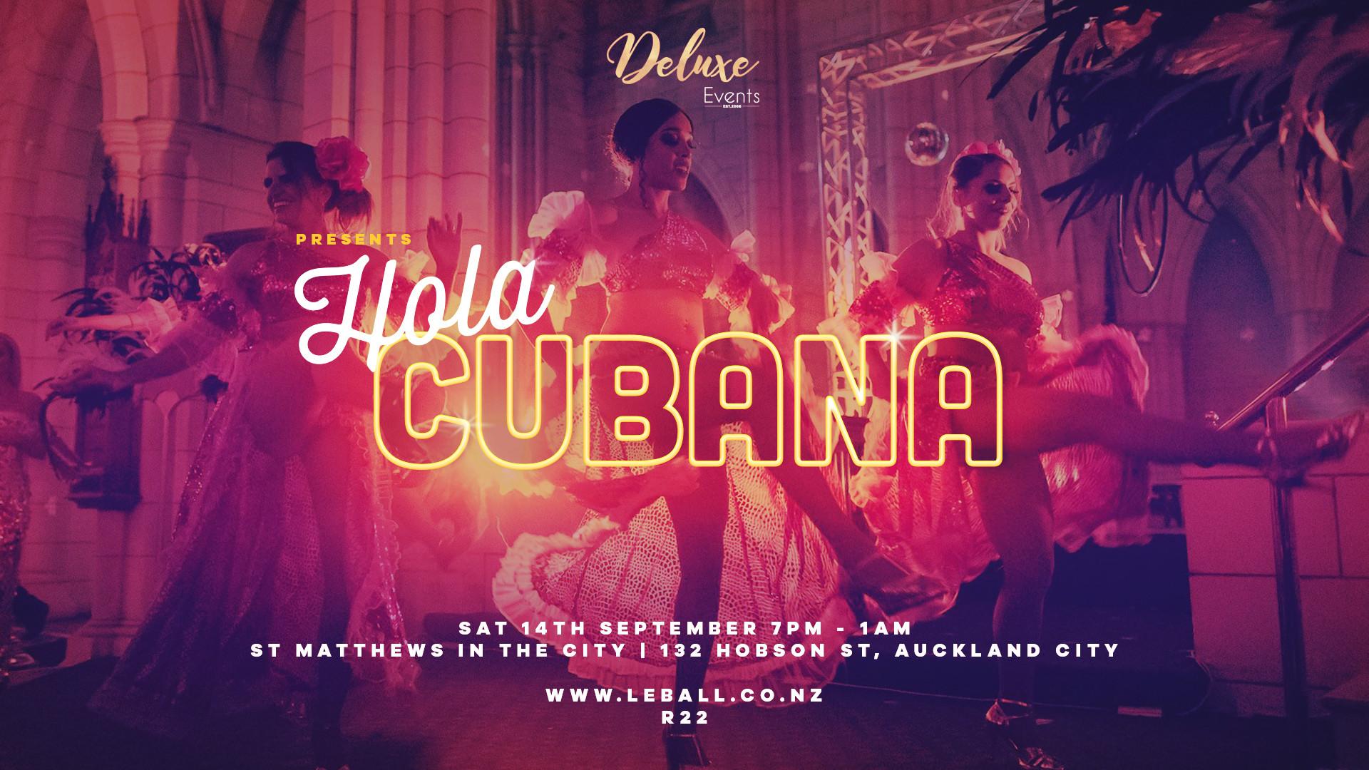 Le Ball - Hola Cubana - Party the night away in a fun Havana festival