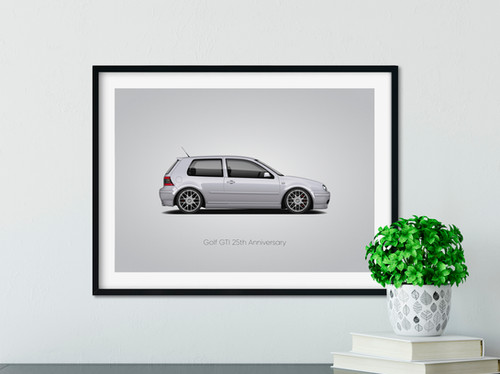 Mk4 Golf 25th Anniversary Print | Orchard Prints