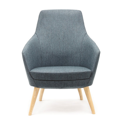 SOFIA Lounge - Timber Leg | Omnitec Office