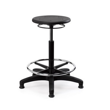 NOVA Operator Stool - With Foot ring | Omnitec Office