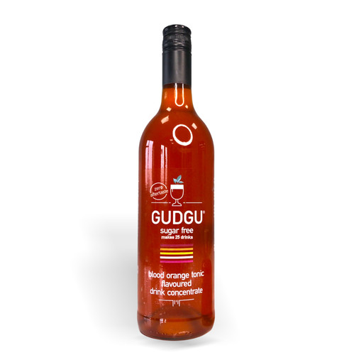 750ml Sugar Free Bitter Blood Orange Tonic Concentrate | GUDGU