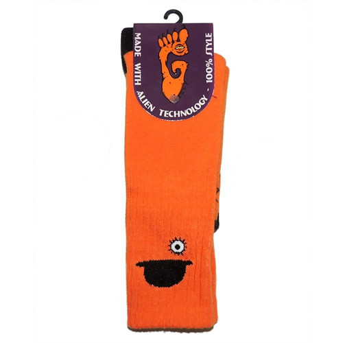 Meia Gnarly Foot Mechanical Orange Jimmy | Fun Family Skateshop