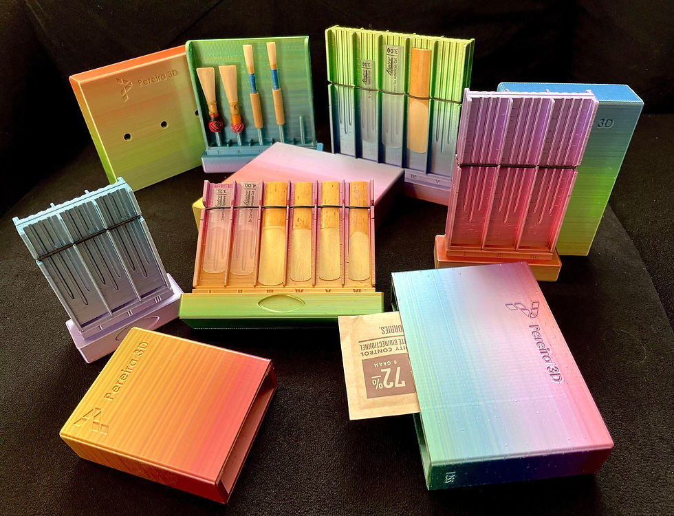 Pereira 3D Color Series Single & Double Reed Cases | Pereira 3D