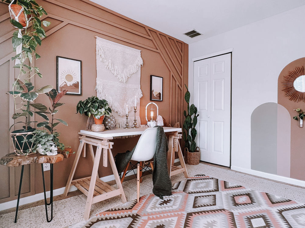 How To Build A Renter-Friendly Wood Accent Wall