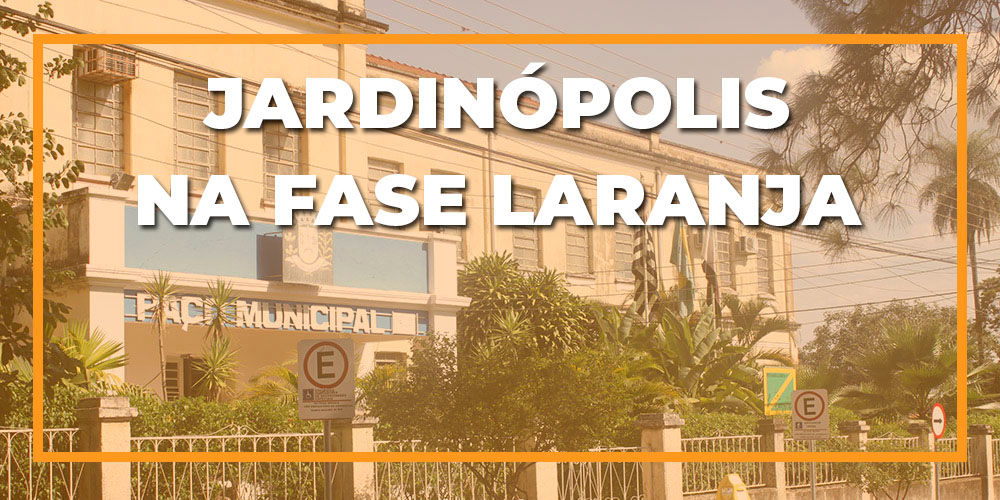 Jardinópolis na fase laranja do Plano São Paulo