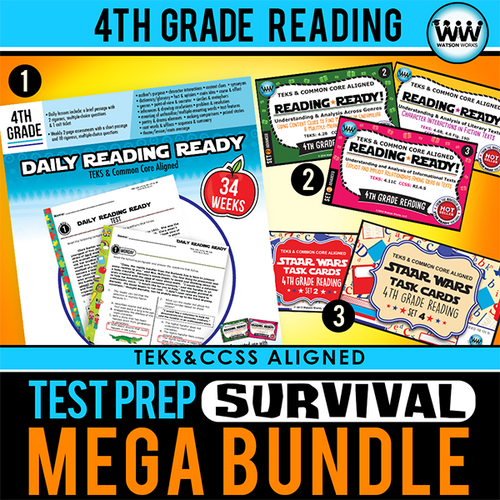 4th Grade Reading MEGA BUNDLE | watson-works