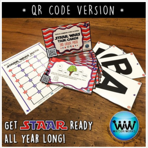 QR Version - STAAR Wars Set 1 | watson-works