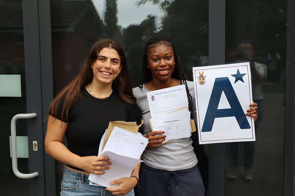 WGHS Celebrates Outstanding A Level Results