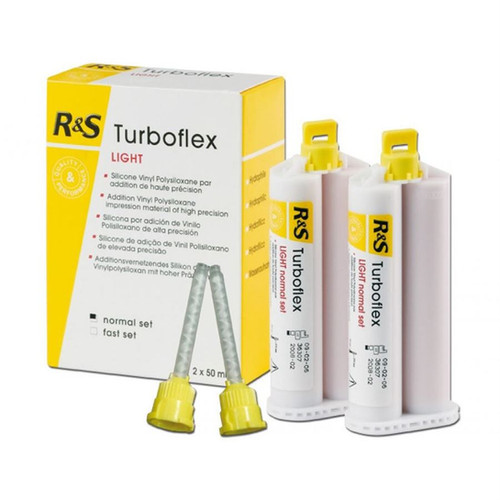Turboflex Light Fast Set (2 x 50ml + 12 Mixing tips) | orixhealth