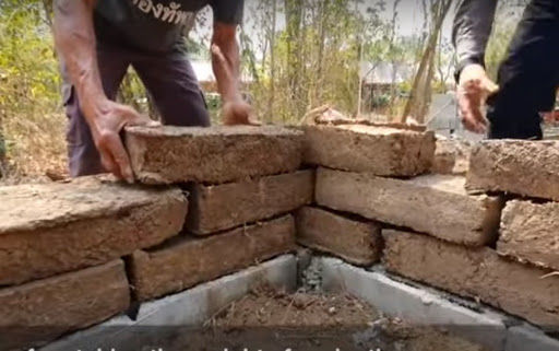 How to build a Mud House? Laying the foundation