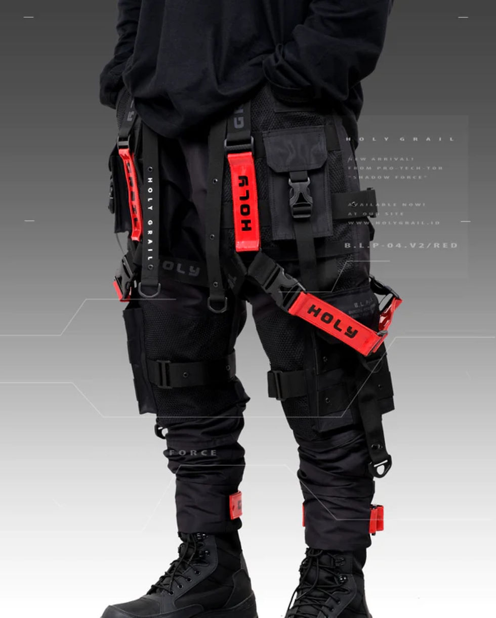 Techwear, Cyberpunk 2077, Cybergoth, Darkwear, Warcore Clothing| liberneeta