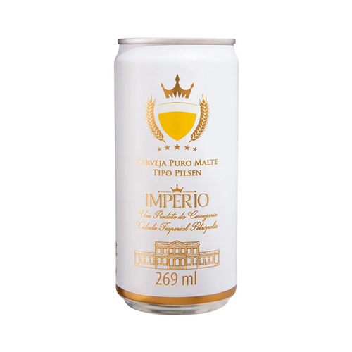 Cerveja Império Puro Malte Pilsen 269ml Gelada ou Natural | Rudley Mini ...