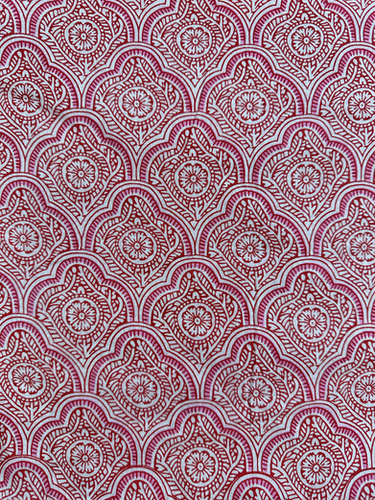 Cassandra Harper Voile - Indian Floral - Pink | Sachs & Cornish