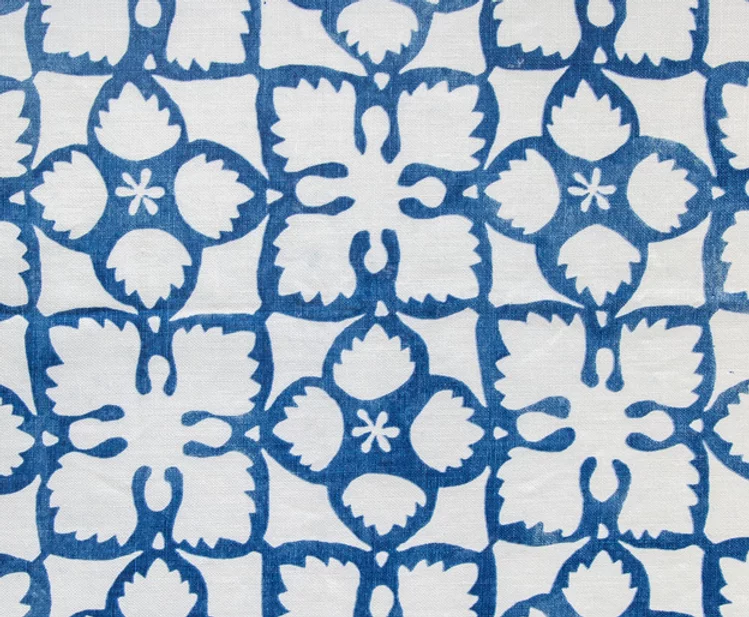 Anna Spiro Textiles - Grandma's Quilt - Blue/White | Sachs & Cornish