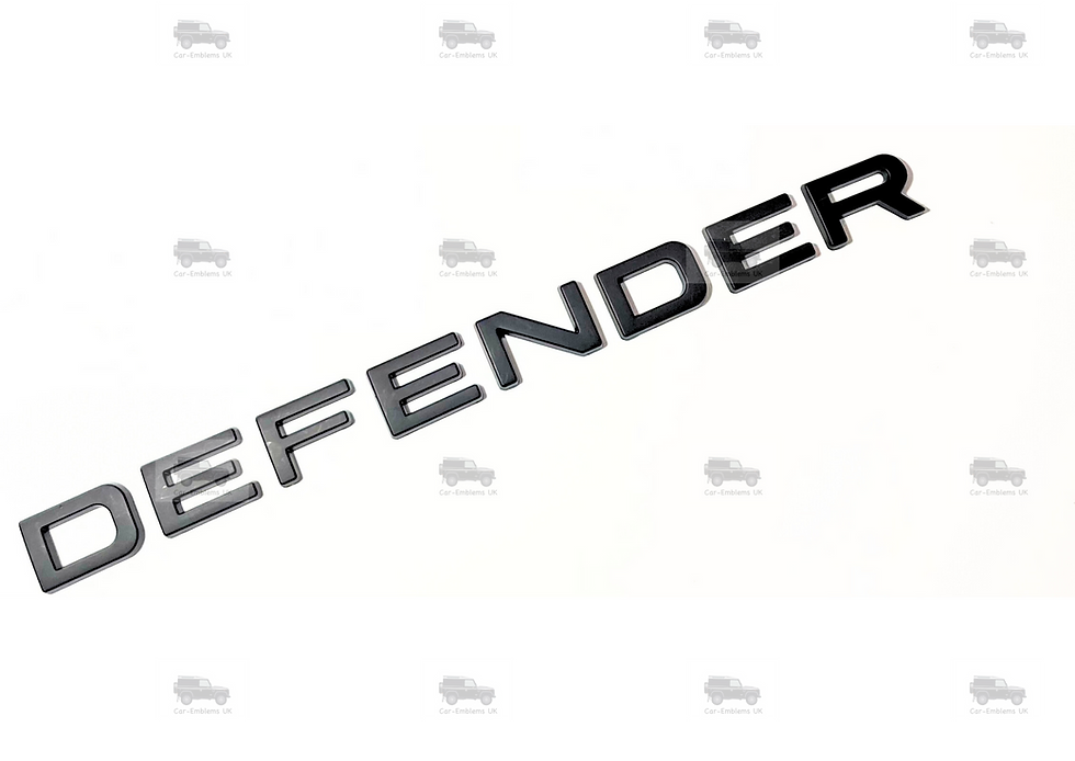 NEW DEFENDER | Car Emblems UK
