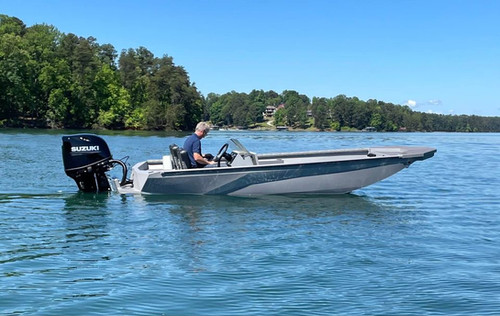 2024 THOR 1860 Lake Hammer Side Console - Custom Camo | Atomic Marine