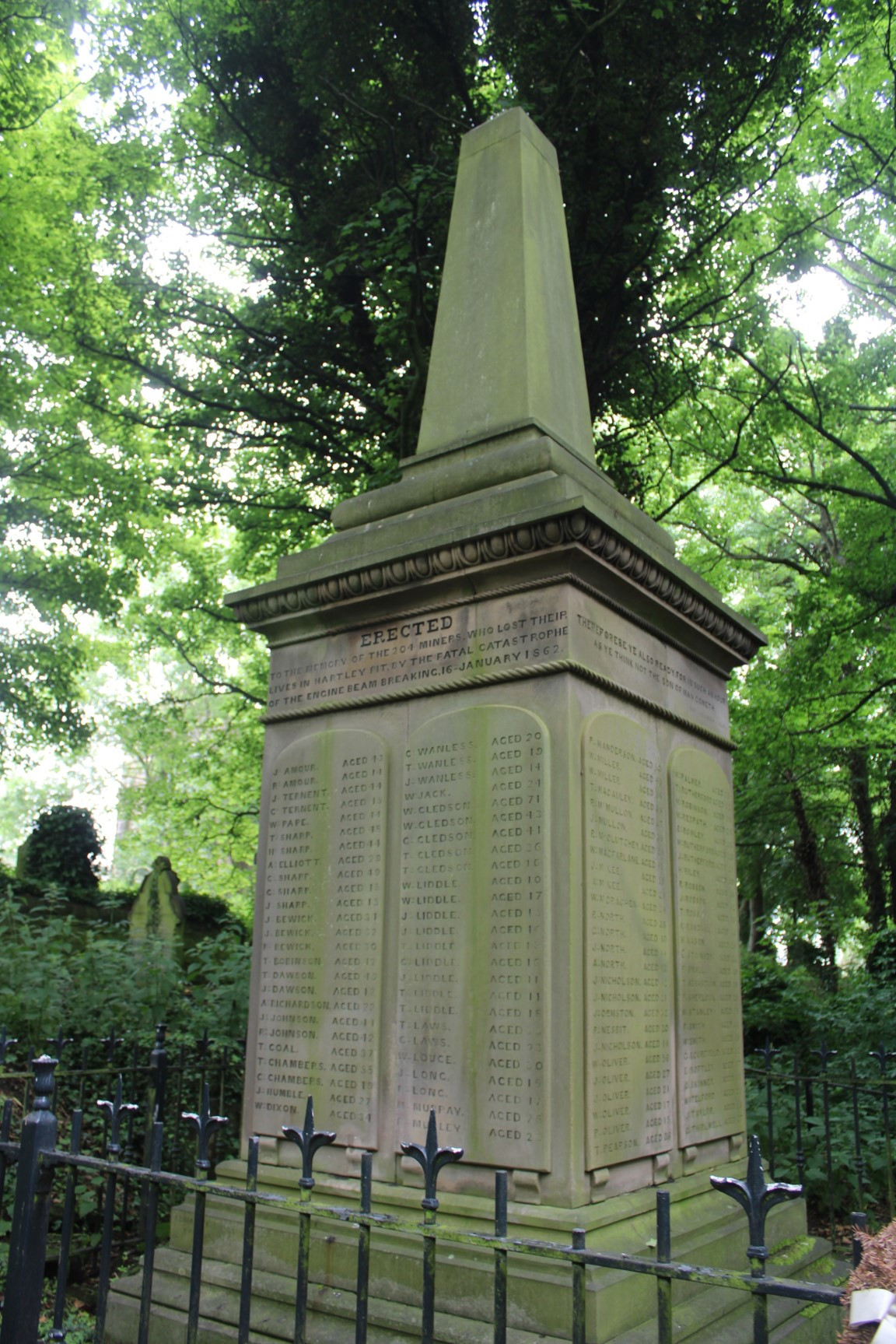 Hartley Colliery Disaster Memorial