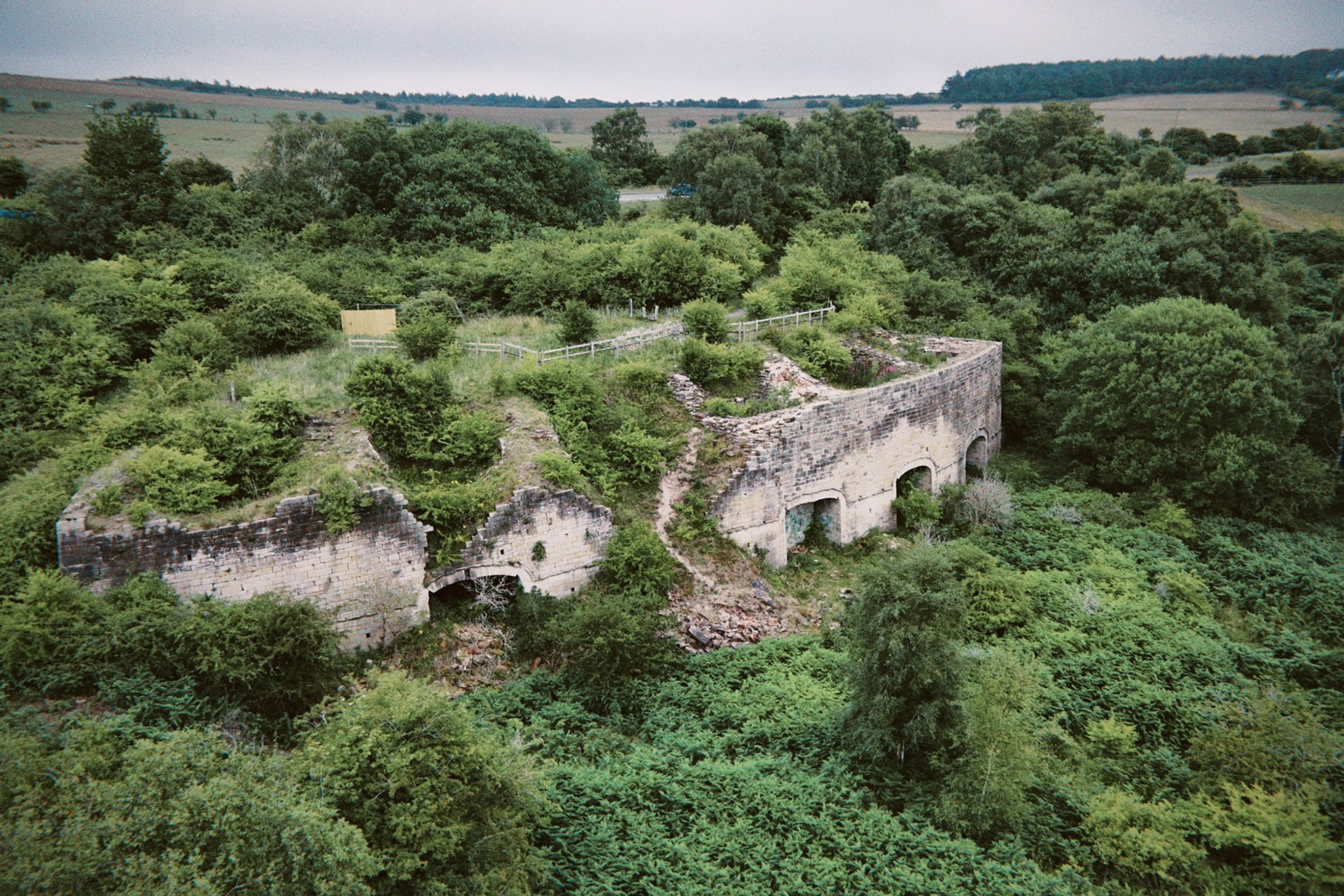 Bantling Castle Limekilns - Historic Kilns, Lime Works in the North East