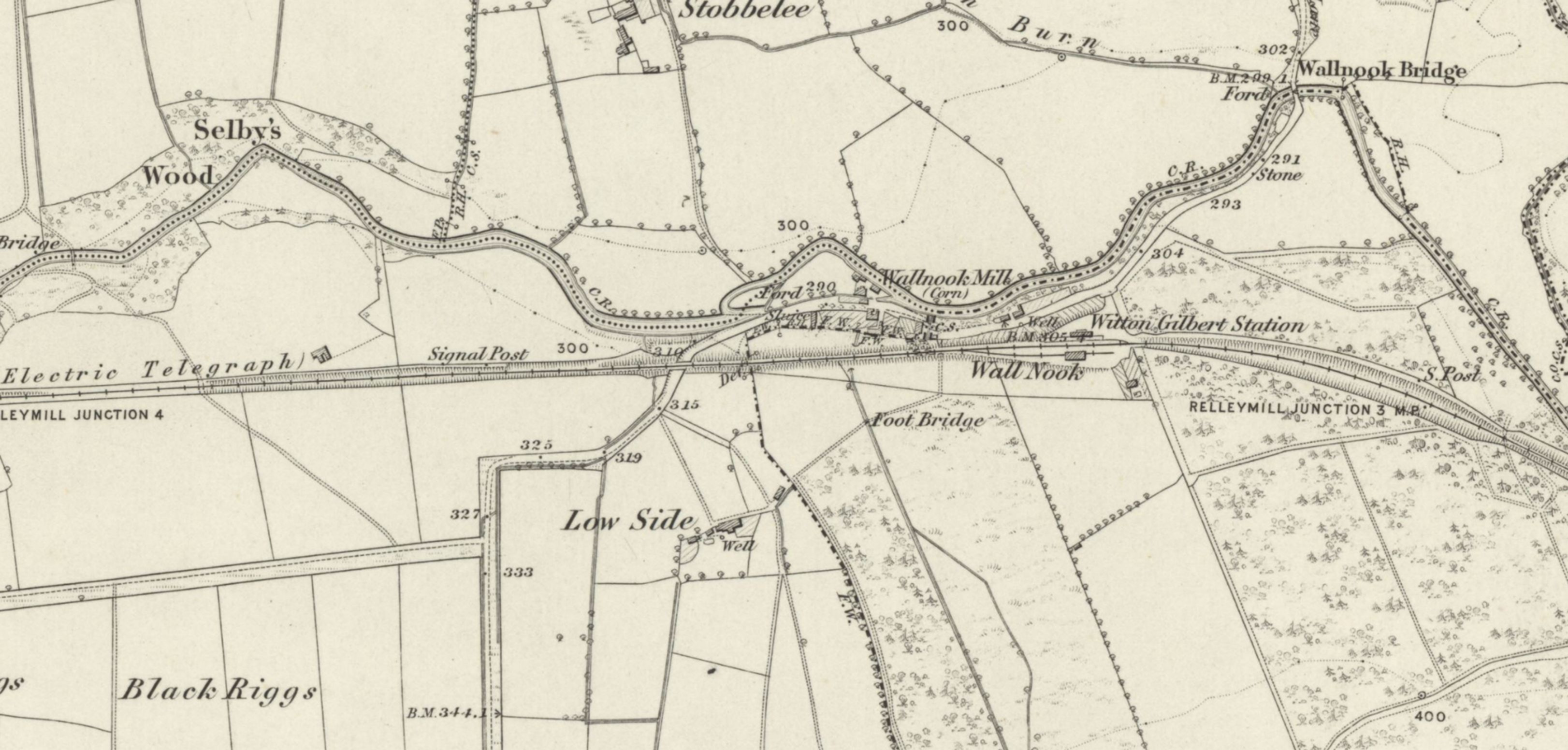 Witton Gilbert Railway Station