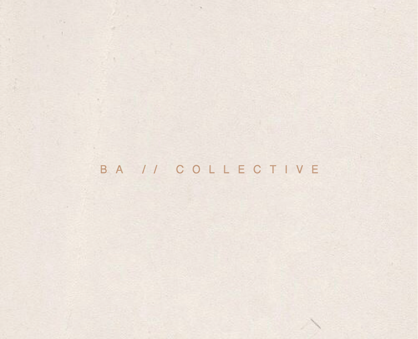 Home | BA COLLECTIVE Studio