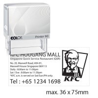 Self Inking Stamp P60 | rubber-stamp