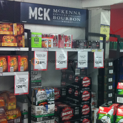 Chiller Shelving Sign Panels | UPO Limited