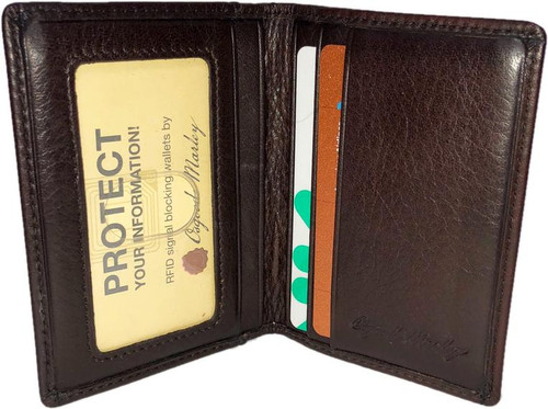 RFID Double ID Card Case Wallet | FirststreetleatherOsgoode Marley