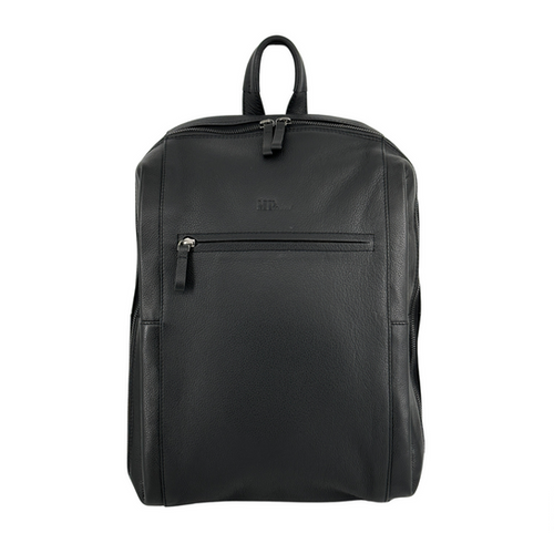 Two Zip Backpack with Trolley Sleeve | First Street LeatherMarta Ponti ...