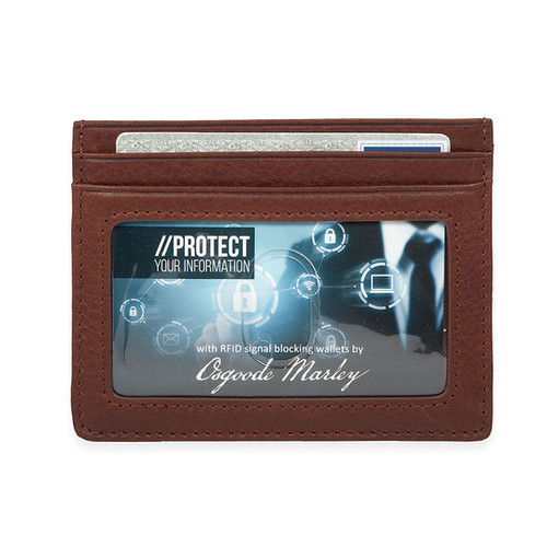 RFID Front Pocket Card Wallet | First Street LeatherOsgoode Marley