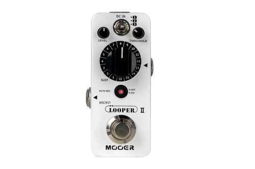 MOOER 'MICRO LOOPER MKII' LOOP RECORDING MICRO GUITAR EFFECTS PEDAL ...