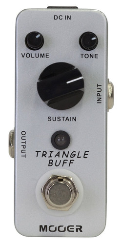 MOOER TRIANGLE BUFF VINTAGE FUZZ MICRO GUITAR EFFECTS PEDAL | Kew Music ...
