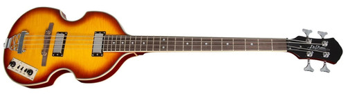 J&D LUTHIERS 4-STRING VIOLIN-STYLE ELECTRIC BASS GUITAR TOBACCO ...