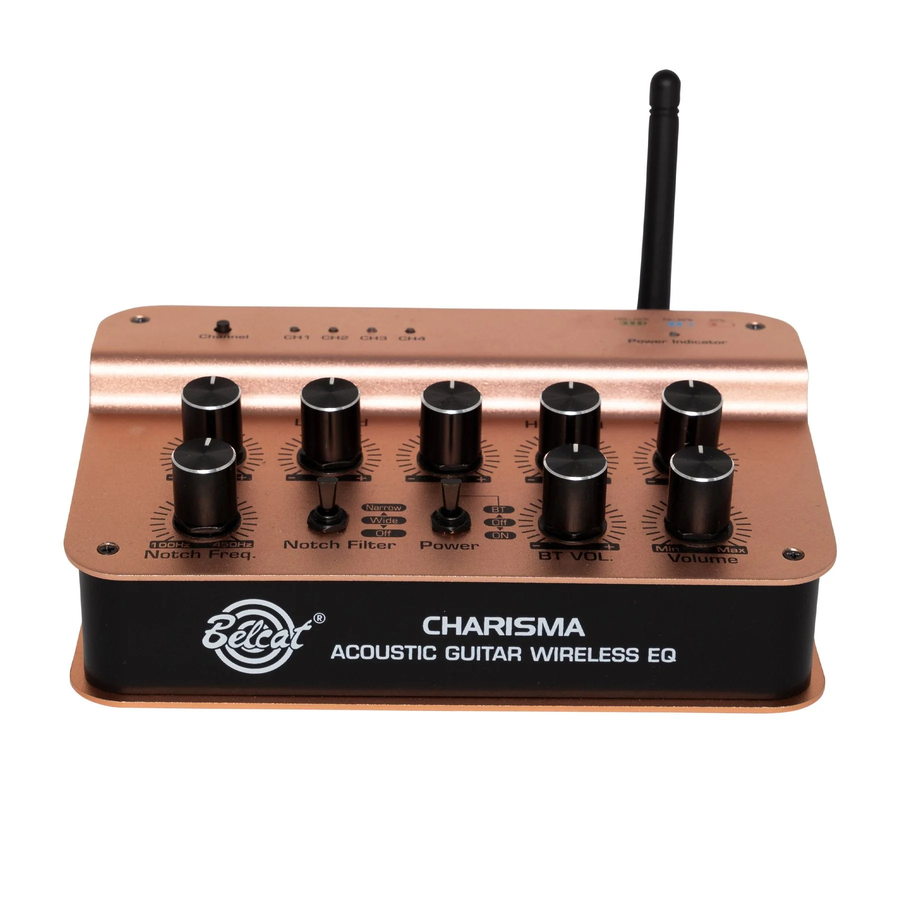 BELCAT "CHARISMA" WIRELESS ACOUSTIC GUITAR PREAMP WITH UHF RECEIVER ...