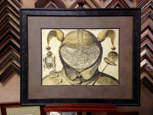 Foolscap Map | replicaprints