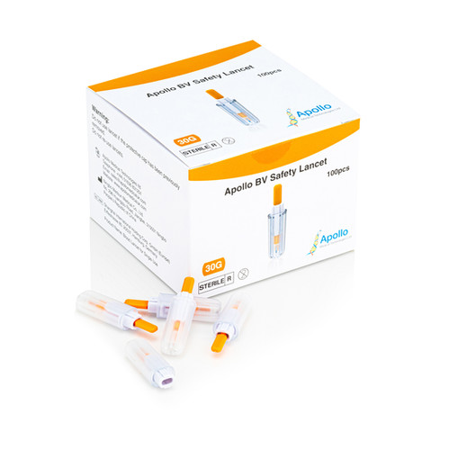 Apollo BV Safety Lancet 30G | Apollo Medical