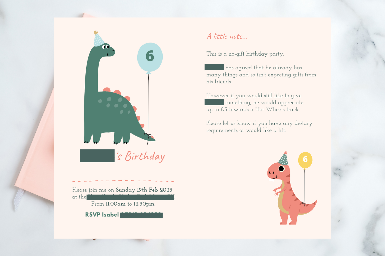 How to ask for no gifts when hosting a kid’s birthday party