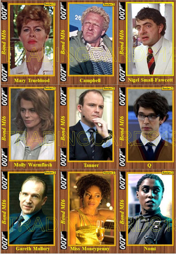 James Bond MI6 Character Cards Series 2 | Nikolaitradingcards