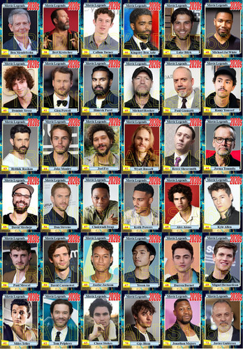 Movie Actors of The 2020s Series 2 | Nikolaitradingcards