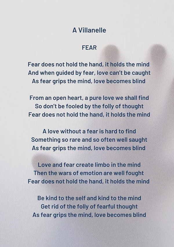 The Villanelle - A Simple Introduction