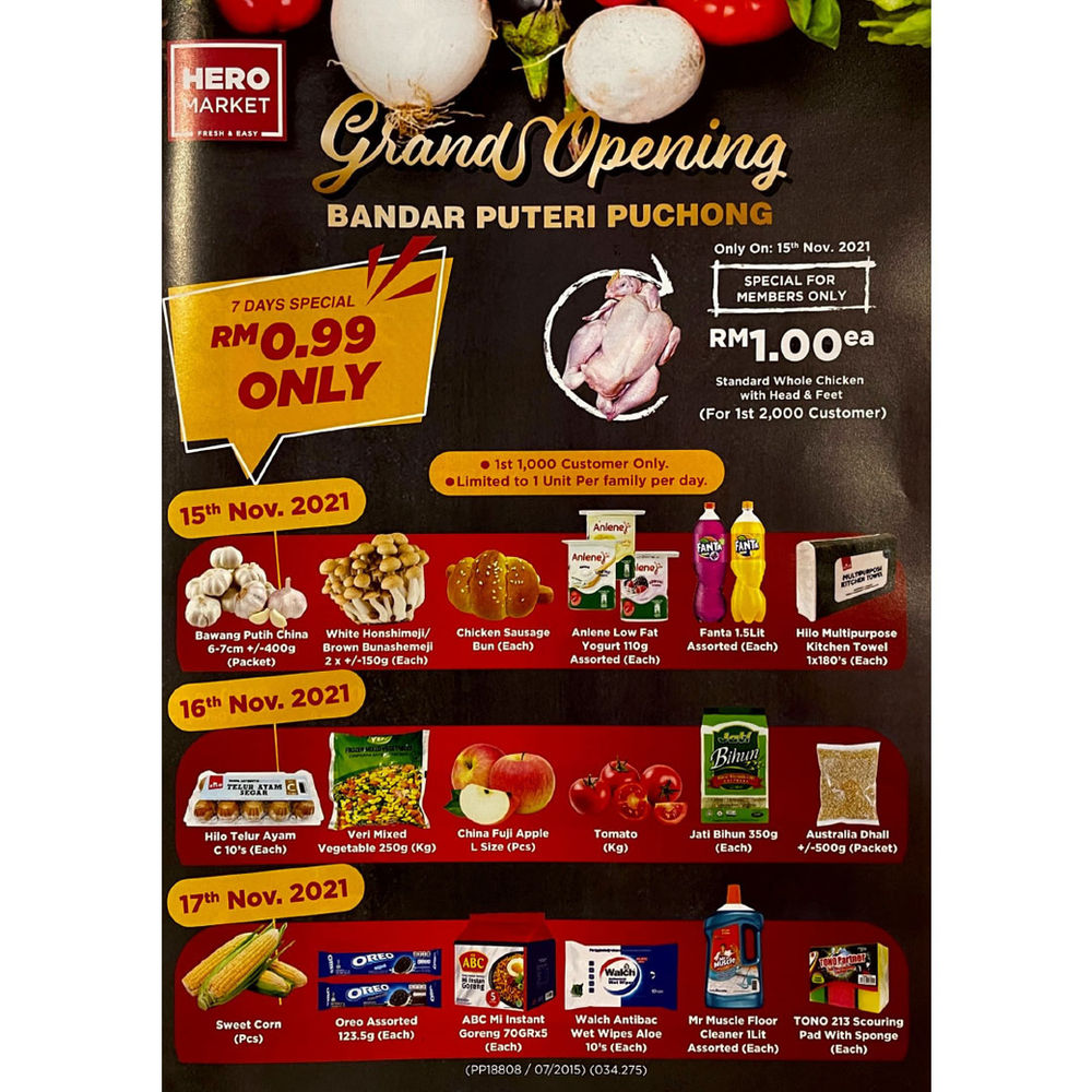 HERO MARKET GRAND OPENING AT BANDAR PUTERI PUCHONG