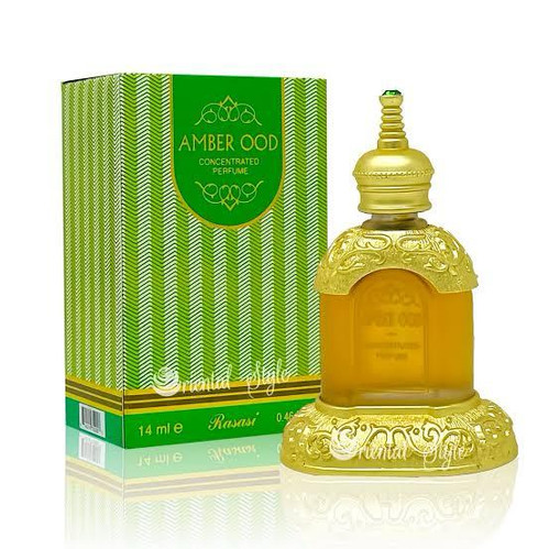 Amber Ood Concentrated Perfume Oil Unisex 14ml By Rasasi | Arabian ...