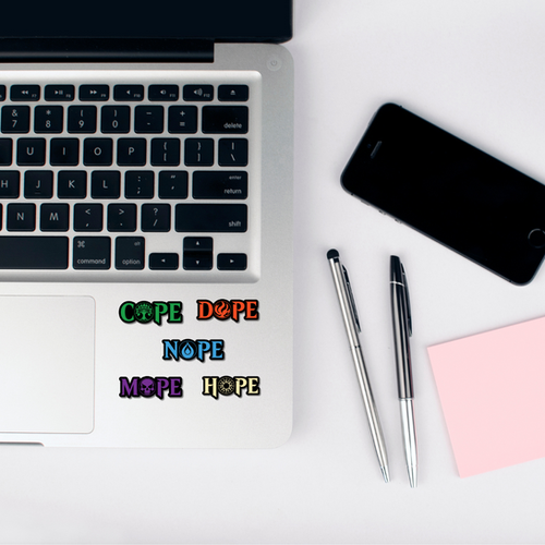 Stickers mana colors - Magic the gathering - Mana Pack | Captain Magic