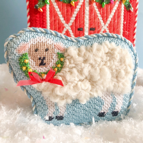 Whooly the Sheep - Stitch Rock Designs | TheJoyOfNeedlePoint