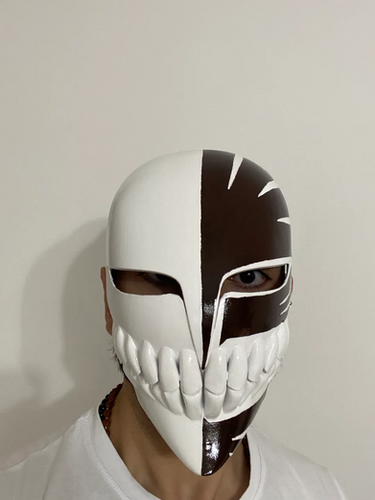 Mask for your Ichigo Costume | Raw DIY Kit | Wearable Accessory ...