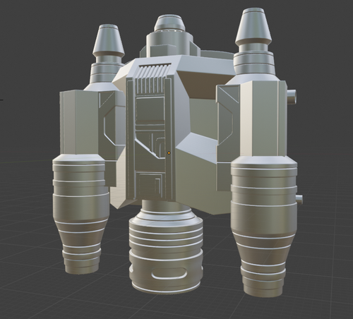 Heavy Infantry Jet Pack Kit | 3dcauldron