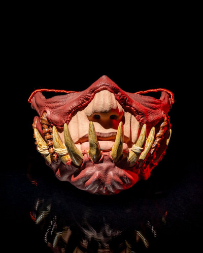Primal Mask| Raw DIY Kit | Wearable Accessory | 3dcauldron