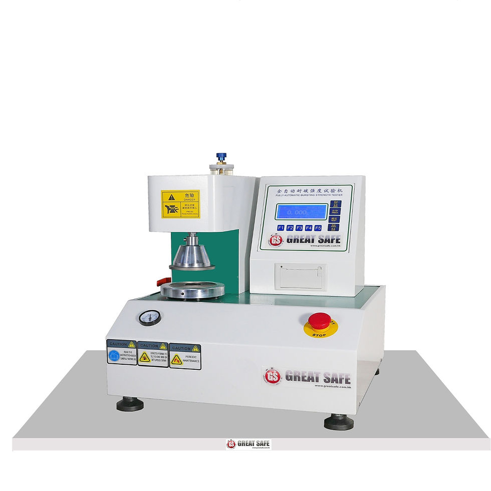 Automatic Bursting Strength Tester | Great Safe
