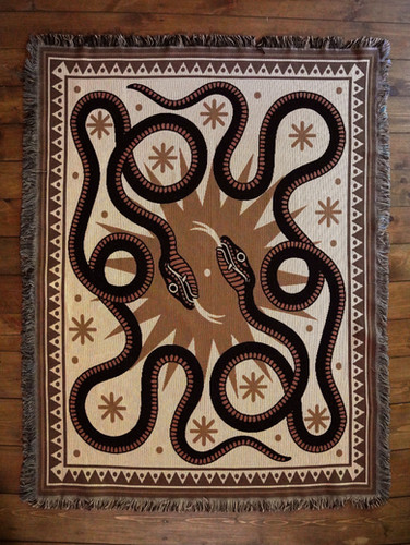 SNAKES - WOVEN BLANKET | Two Lovers Shop